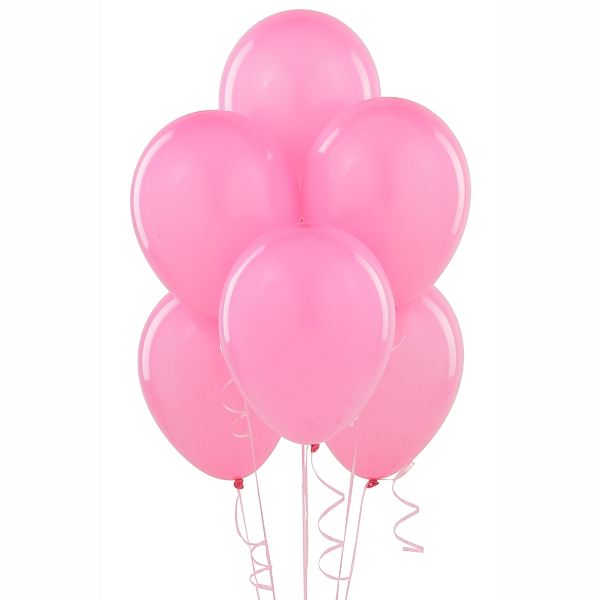 BALÓNIKY ružové pastelové 10ks - mojaparty.sk