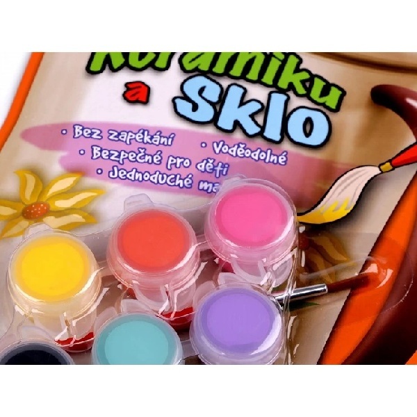 Akrylové farby na keramiku a sklo - mojaparty.sk