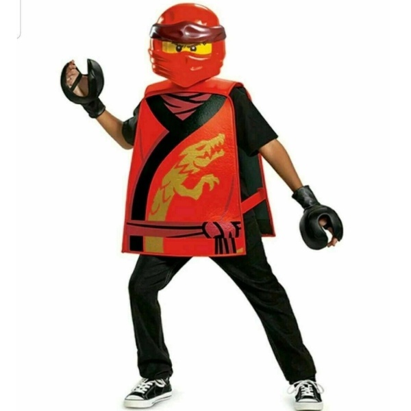 Kostým detský Lego Ninjago veľ. M 7-8 rokov - mojaparty.sk