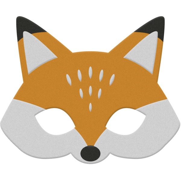 Maska detská Líška - mojaparty.sk